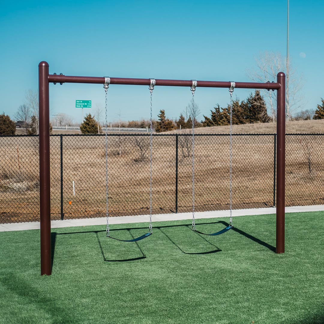 Single Post Swing Frame – Actively Play