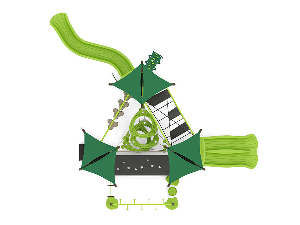 Lily Pad Playground Structure - Actively Play
