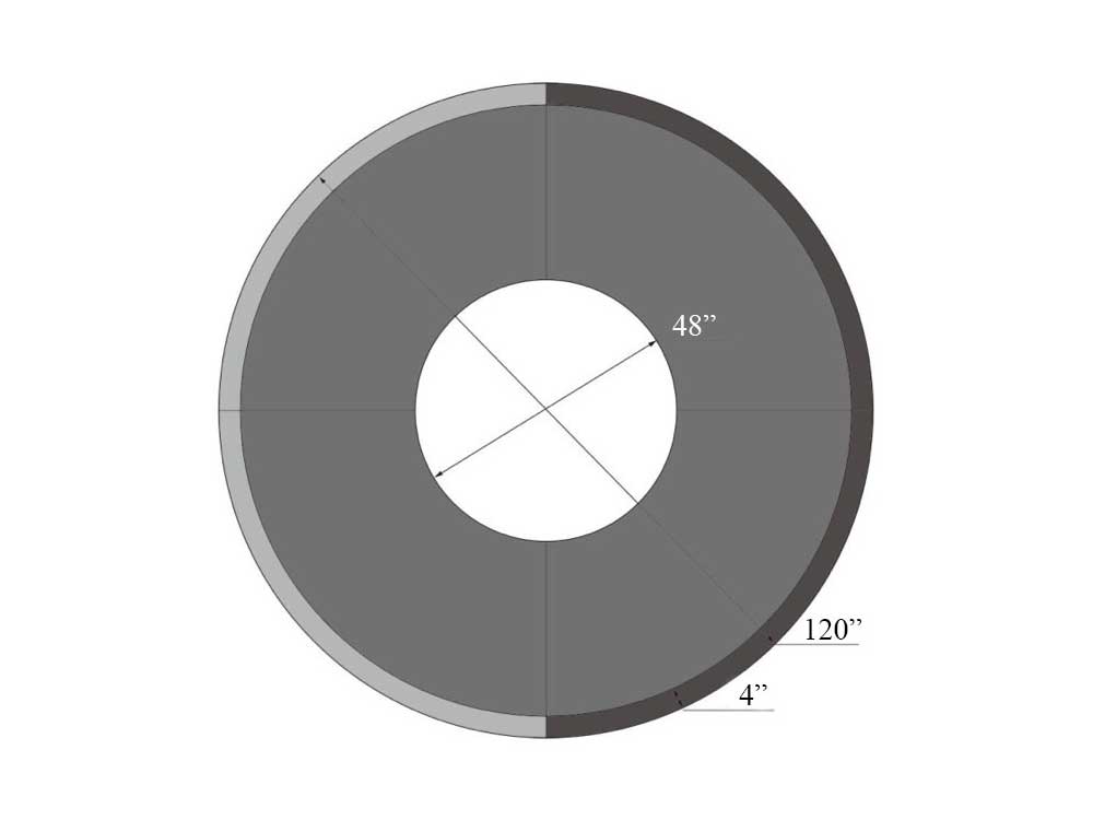 4' to 10' Playground Spinner Wear Mats - Actively Play