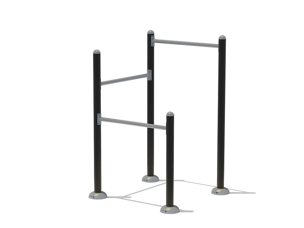 Triple Horizontal Bar - Actively Play