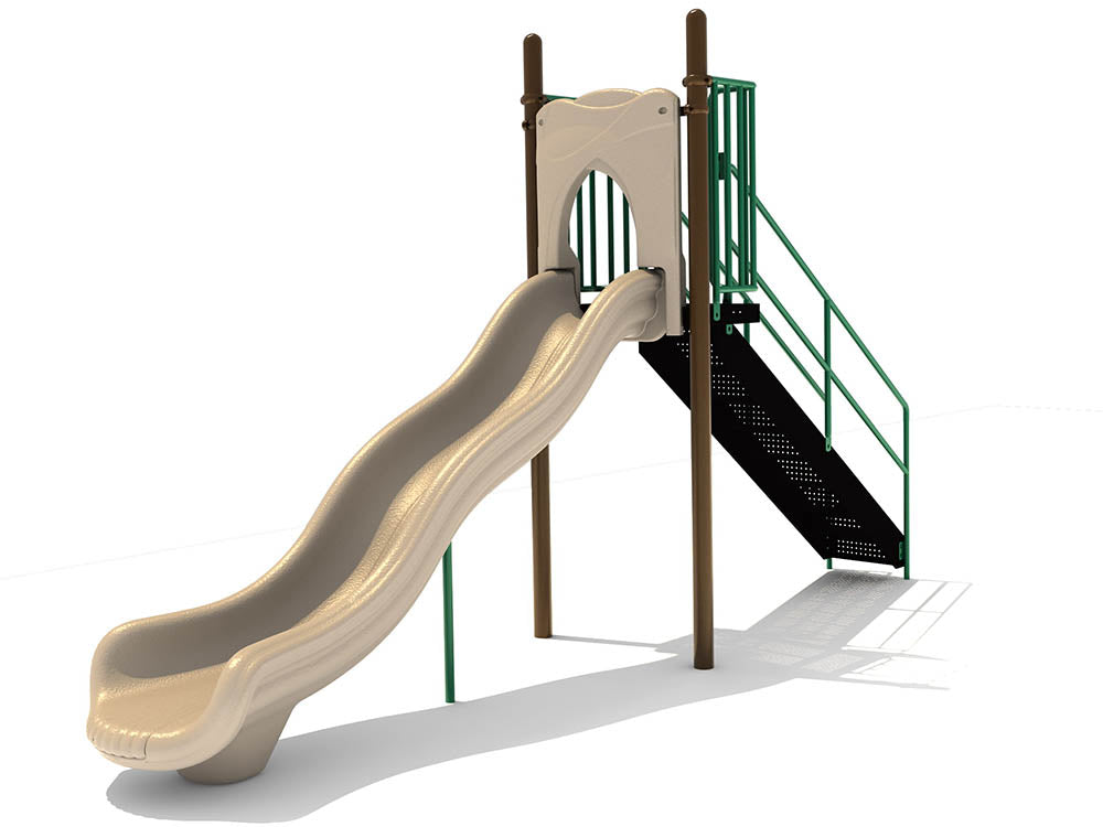 5' Free Standing Single Wave Slide - Actively Play