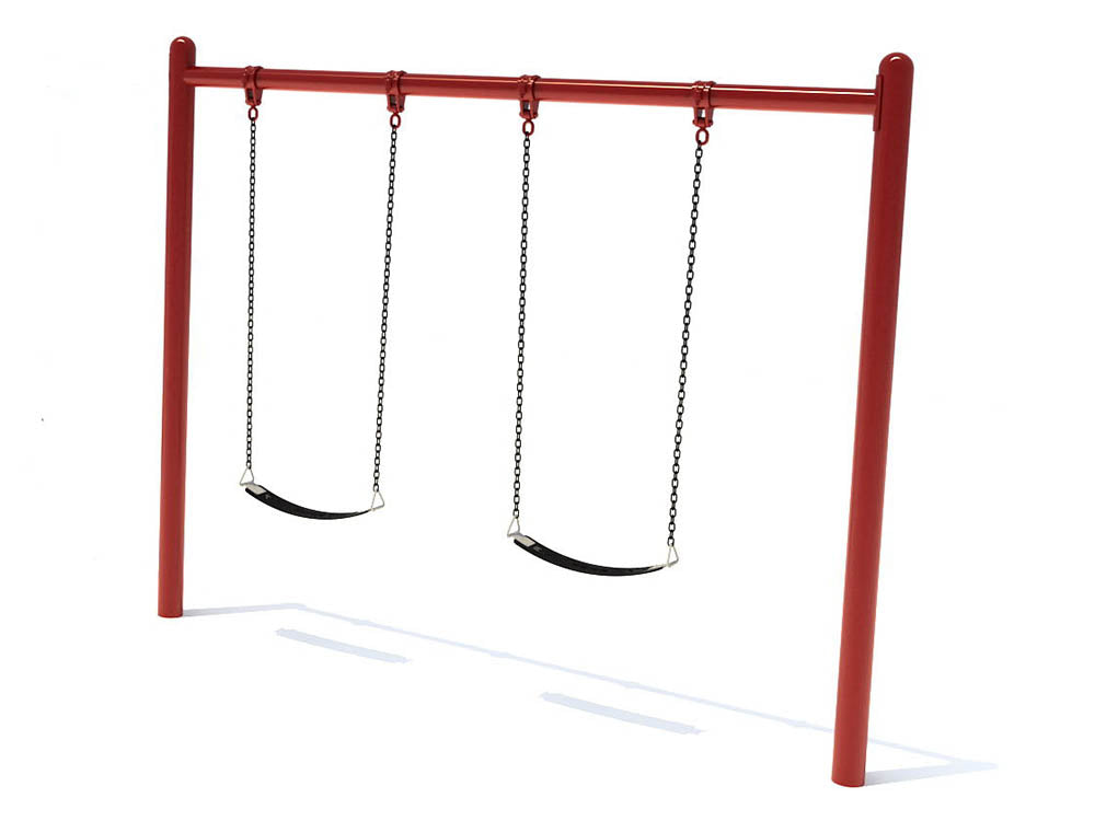 5" Single Post - Commercial Playground Swings - Actively Play